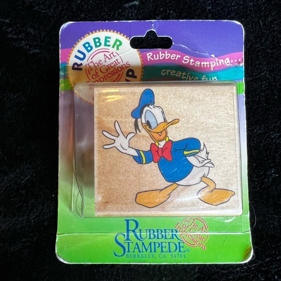 Disney | Design | Vintage Rubber Stampede Disney Donald Duck Stamp ...